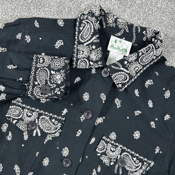 Quacker Factory | Jackets & Coats | Quacker Factory Black Paisley ...
